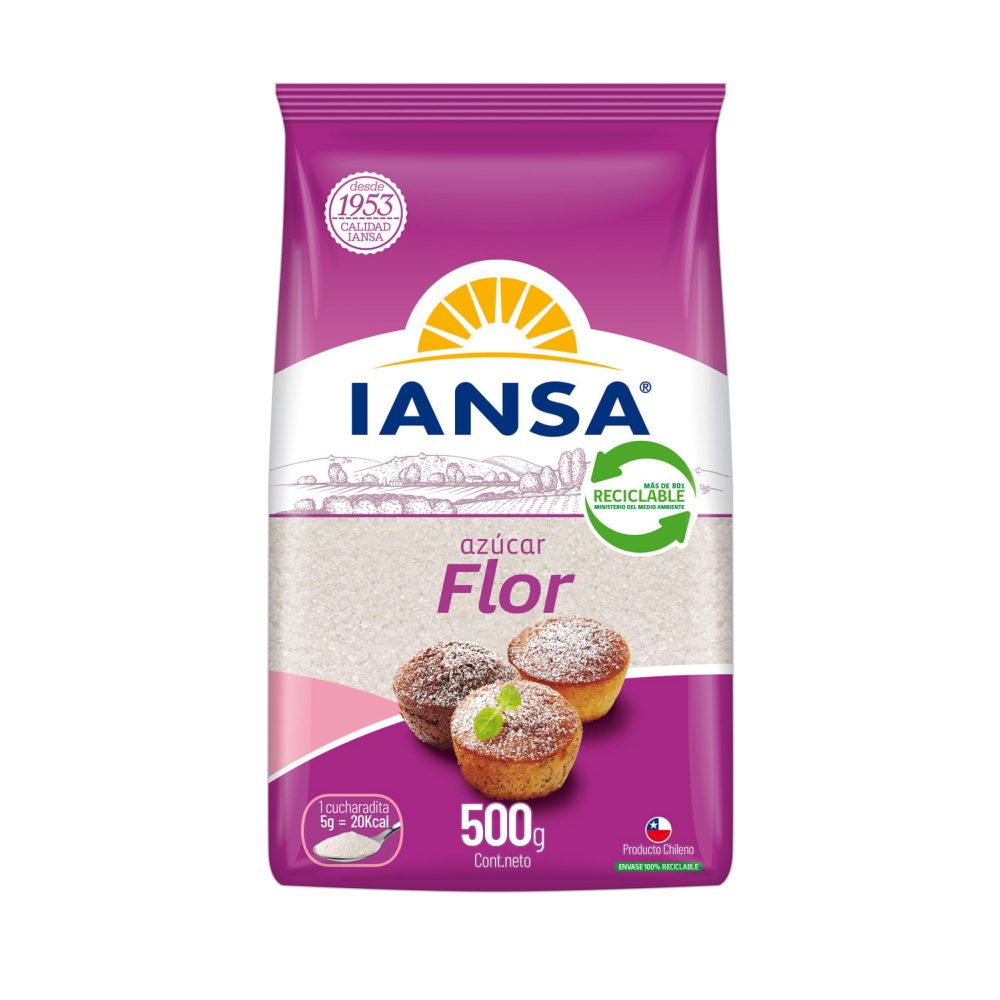 Azucar Iansa flor 500gr