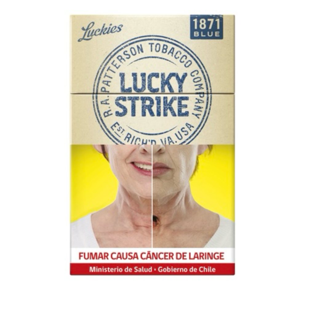 Cigarrillos Lucky strike patterson blue 20